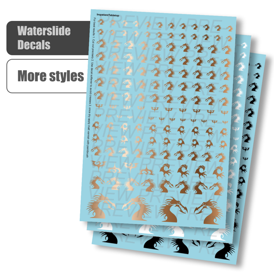 Wargaming Waterslide Decals for 28mm Miniatures – ImpatientTabletop